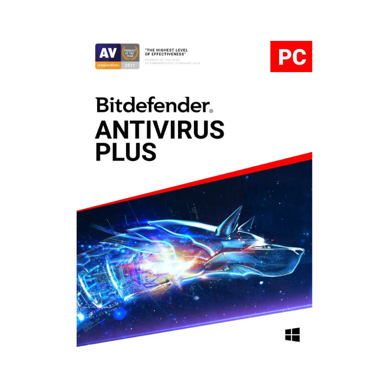 Bitdefender Antivirus Plus 2025, 1 Dispozitiv, 1 An, Scratch Card - PC ...
