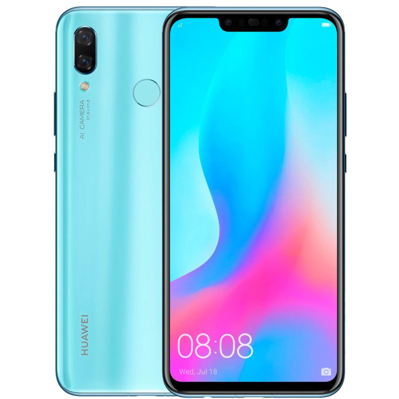 Smartphone Huawei Nova 3, Ecran Full HD+, Kirin 970, 128GB, 4GB RAM ...