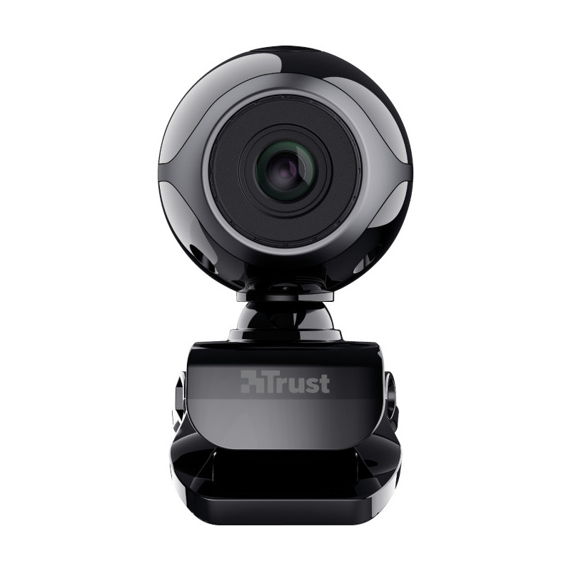 Camera Web Trust Exis, VGA, USB, Black - PC Garage