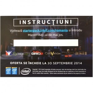 Bonus Intel Starter Pack - cupon - PC Garage