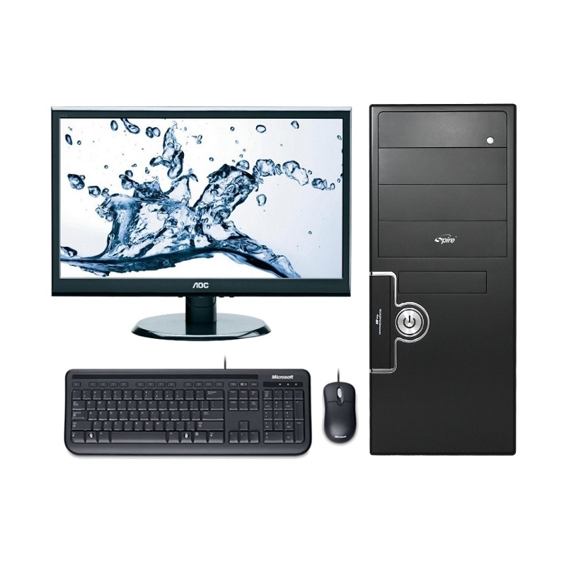 PC Back to School - Media + monitor AOC e2250swnk + periferice ...