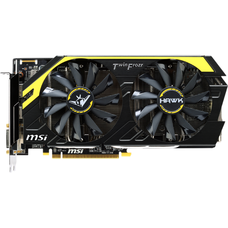 Placa video MSI Radeon R9 270X HAWK Twin Frozr IV 2GB GDDR5 256-bit ...