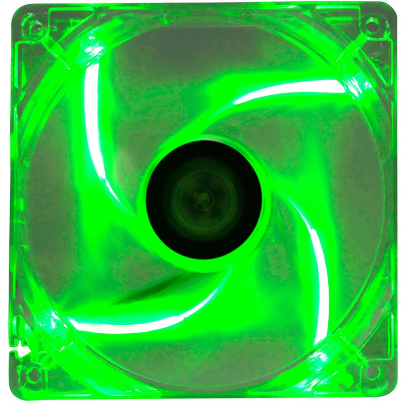 Ventilator RAIDMAX 120mm Green LED - PC Garage