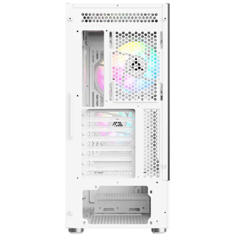 Carcasa ALPHAGEAR Tempest Mesh ARGB White - PC Garage