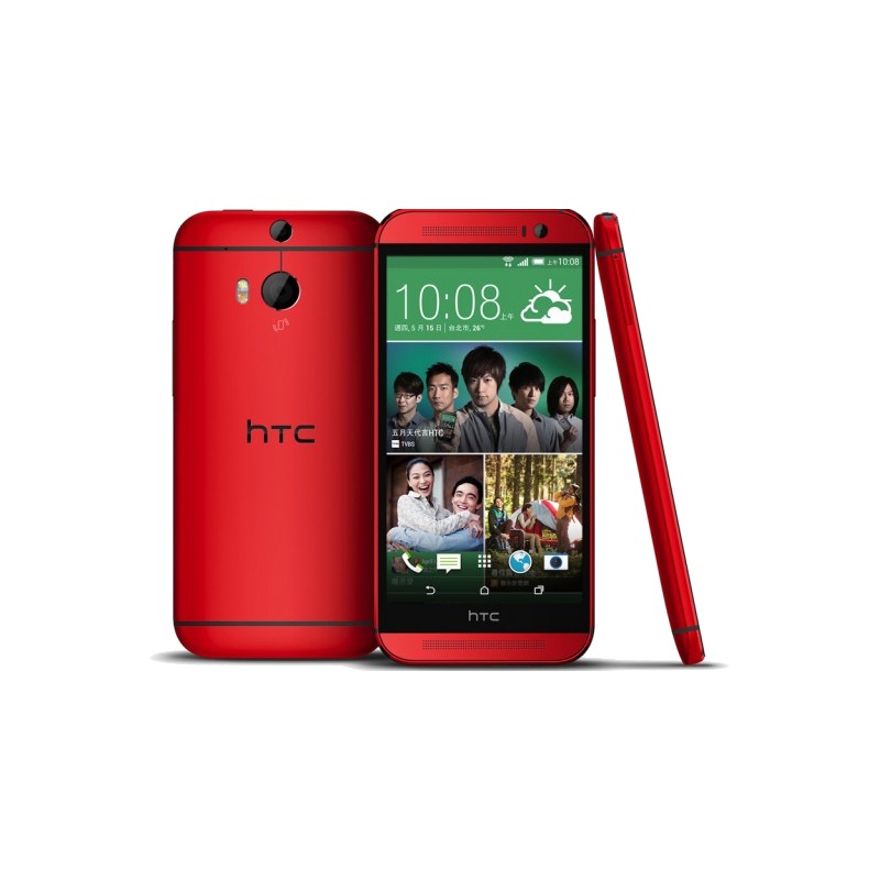 Smartphone HTC One M8 16GB 4G Red - PC Garage