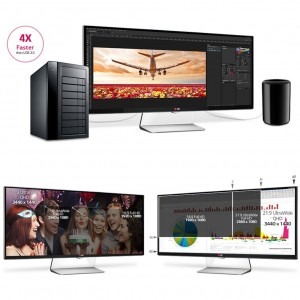 Monitor LED LG 34UM95-P 34 inch 5ms GTG UltraWide QHD IPS - PC Garage