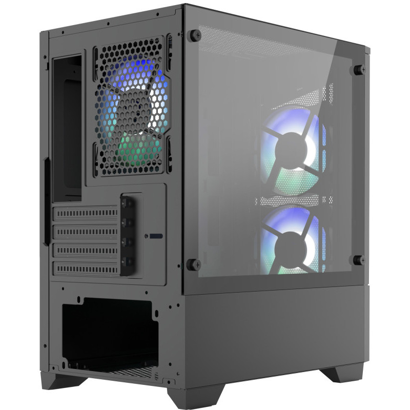 Carcasa ALPHAGEAR Monarch RGB black - PC Garage