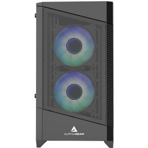 Carcasa ALPHAGEAR Monarch RGB black - PC Garage