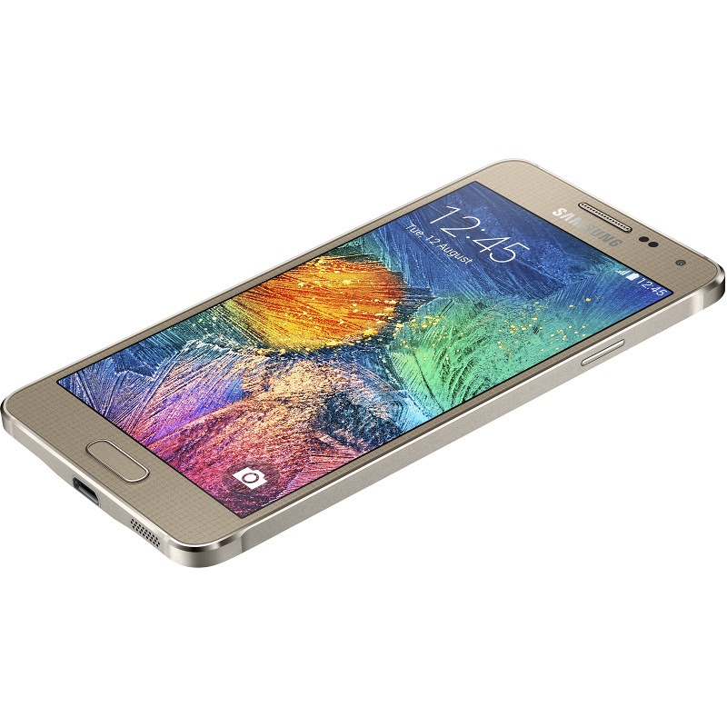 Smartphone Samsung SM-G850 Galaxy Alpha 4G Gold - PC Garage