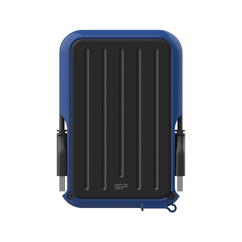 Hard disk extern Silicon Power Armor A66 5TB 2.5inch USB 3.0 Black/Blue ...