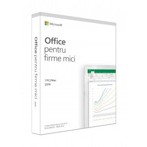 Licenta Microsoft Office Home and Business 2019 Engleza, 1 PC, Medialess Retail - PC Garage
