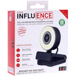 Camera Web TnB Influence Streamer + Ring Light - PC Garage