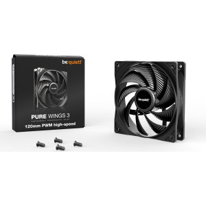 Ventilator / radiator be quiet! Pure Wings 3 120mm PWM - PC Garage