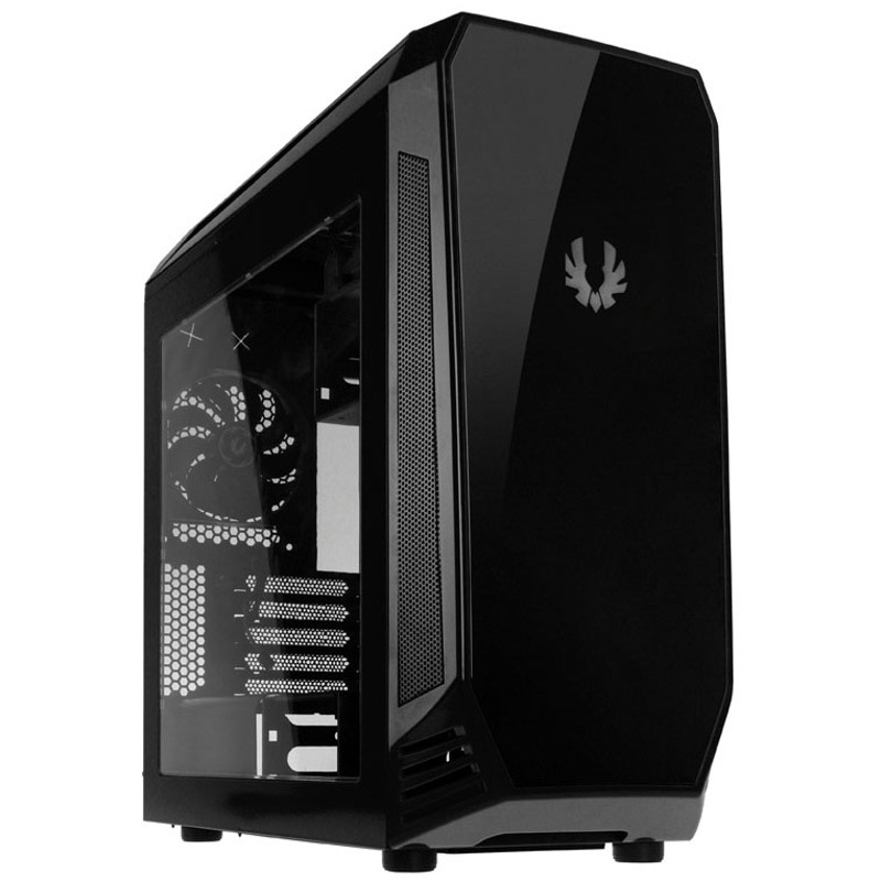 Carcasa BitFenix AEGIS CORE Black + ICON Display - PC Garage