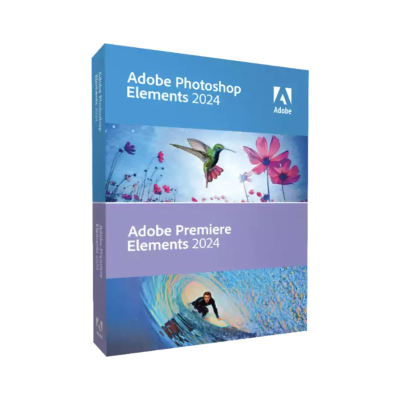 Adobe Photoshop & Premiere Elements 2024, 1 User, Licenta perpetua - PC ...