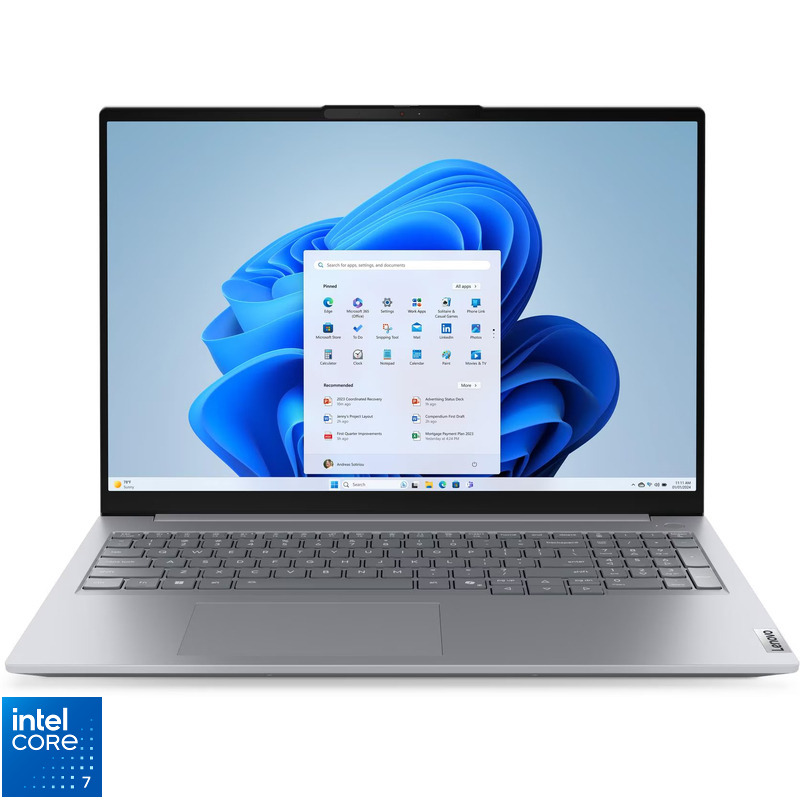 Laptop Lenovo 16'' ThinkBook 16 G9 IRL, WUXGA IPS, Procesor Intel® Core ...