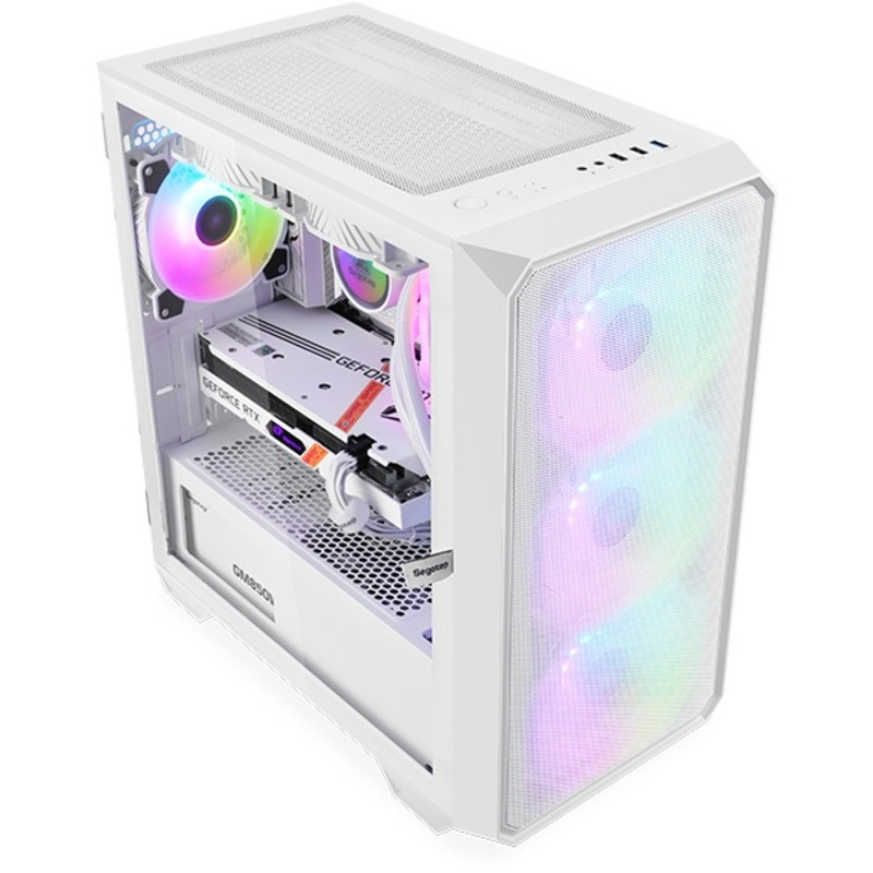 Carcasa Segotep Alpha White - PC Garage
