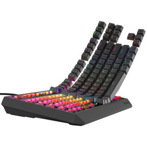 Tastatura Gaming Genesis THOR 230 Lite TKL Outemu Red Switch Mecanica ...